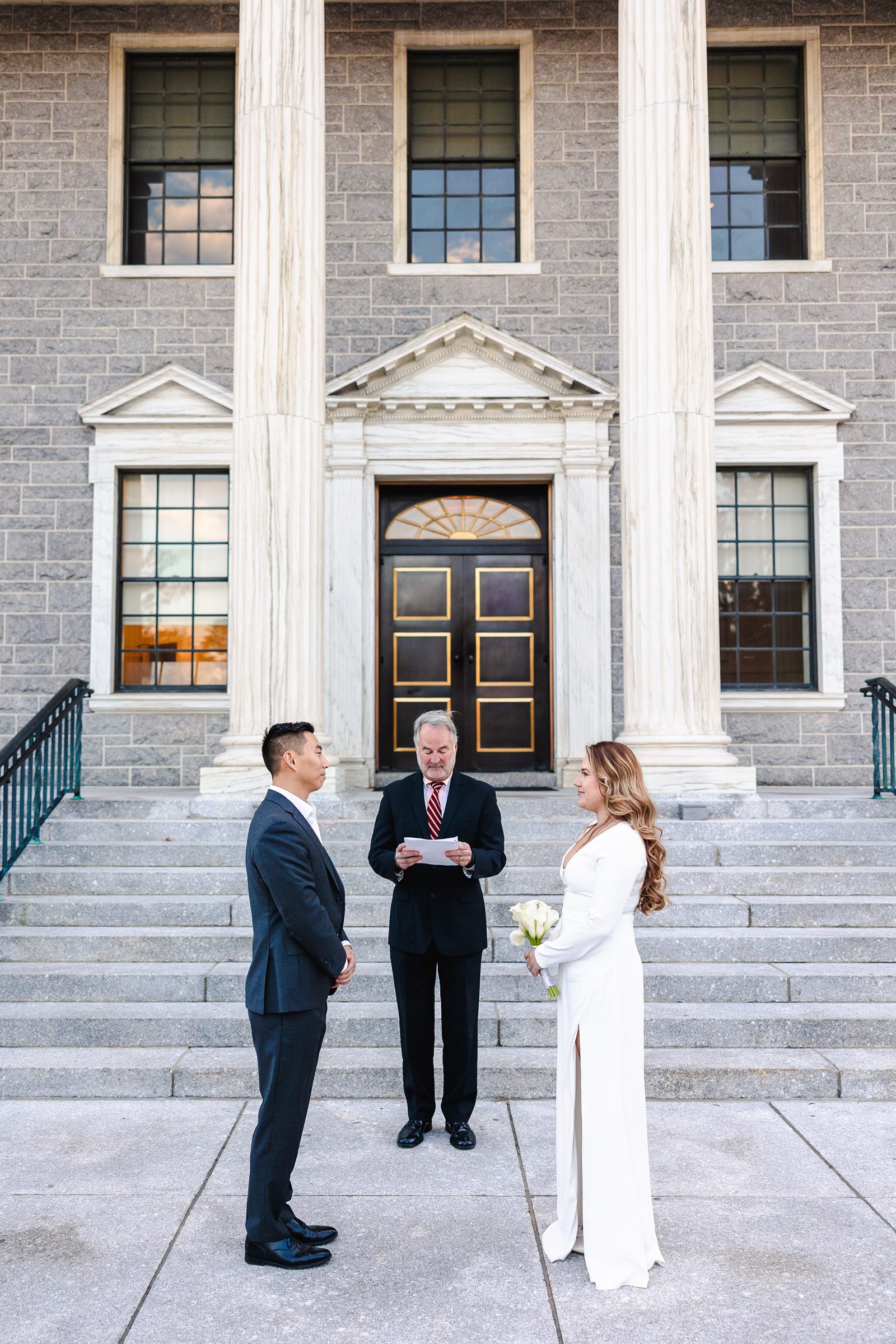 Madison NJ Courthouse Elopement | Jay + Rugile » Erika Koop Photography